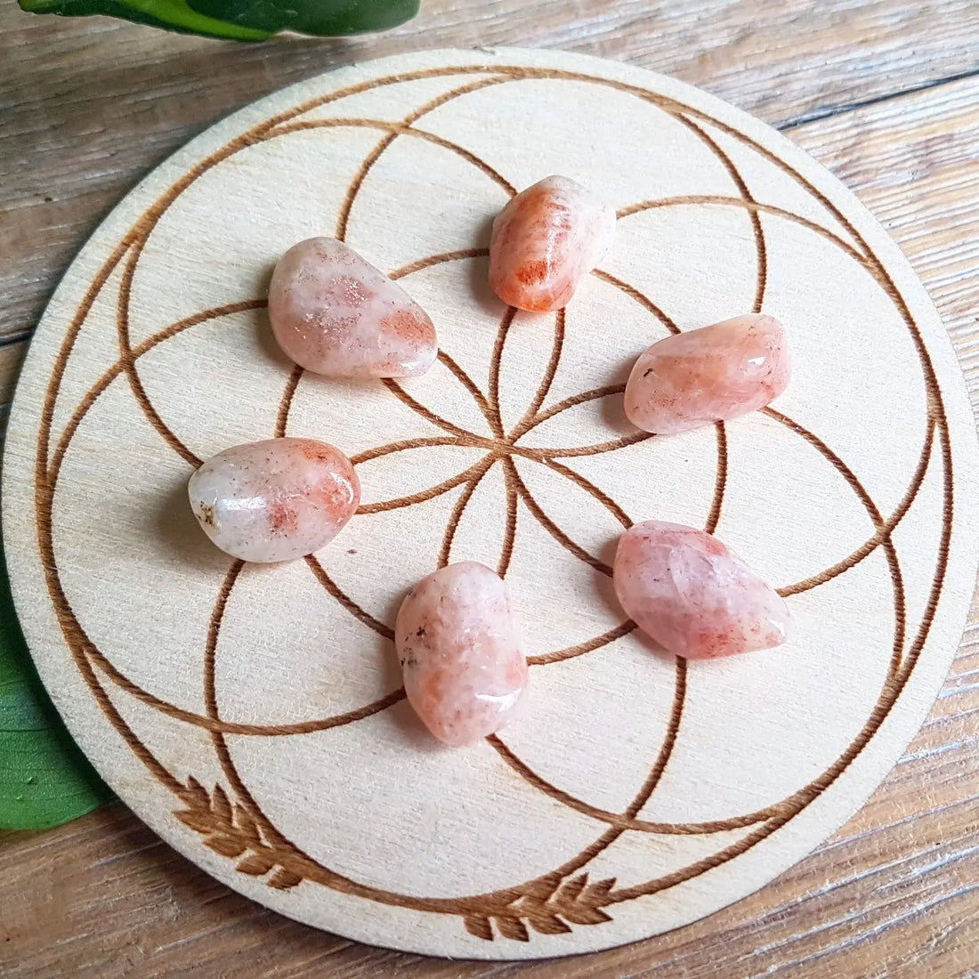 Sunstone - Tumbled - 6 pack - Cave & Canyon